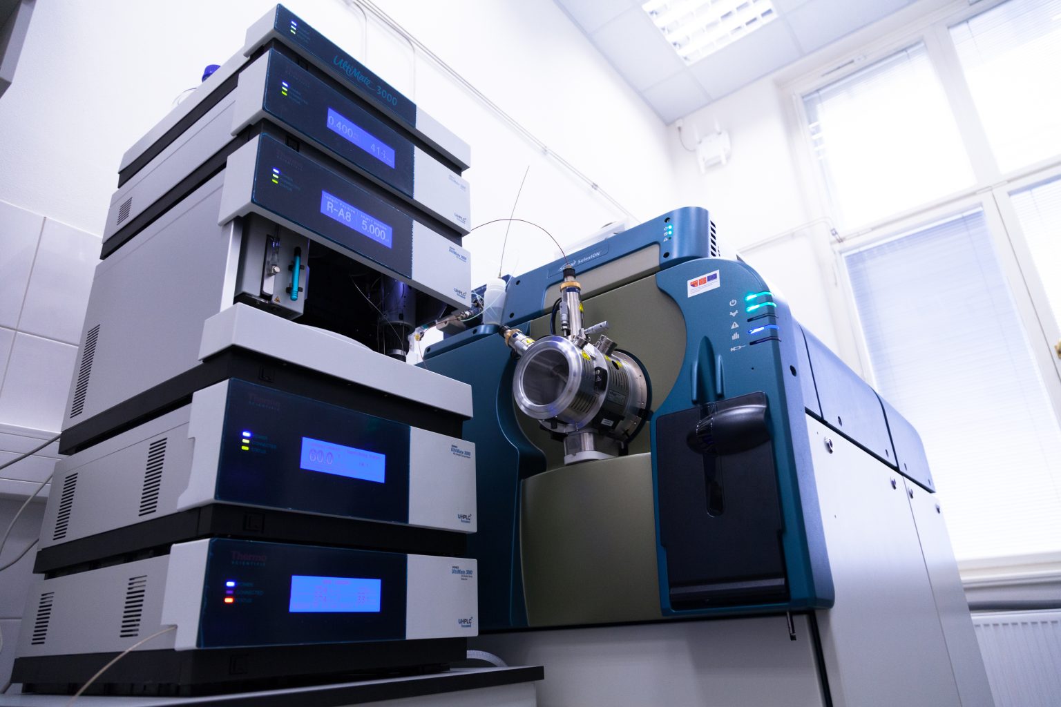 6600 TripleTOF (SCIEX) high resolution QTOFMS with SelexION® ION ...